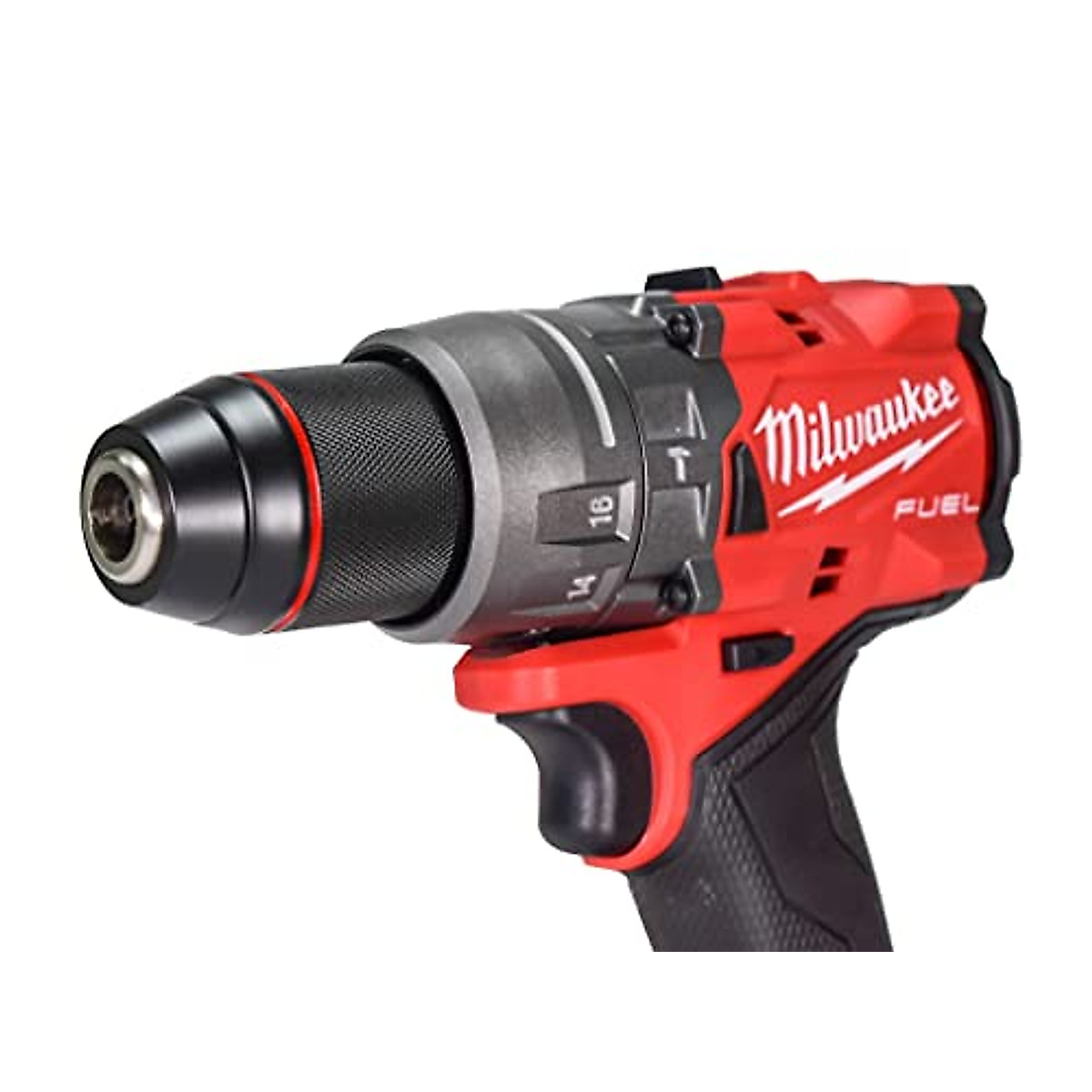 Milwaukee 2904-22 12V 1/2'' Hammer Drill/Driver Kit with (2) 5.0Ah Batteries, Charger & Tool Case Red