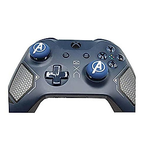 Avengers Logo Controller Thumb Grips for PlayStation 3 4 5 XBox One XBox Series X Nintendo Switch Pro Controllers