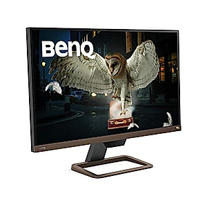 BenQ EW2780U 27 inch 4K Monitor | IPS Multimedia with HDMI connectivity | HDR | Eye-Care Sensor | Integrated Speakers and Custom Audio Modes | USB C Connectivity and Charging