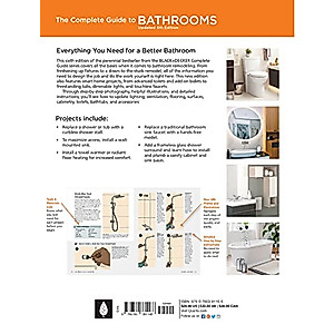 Black and Decker The Complete Guide to Bathrooms Updated 6th Edition: Beautiful Upgrades and Hardworking Improvements You Can Do Yourself (Black & Decker Complete Photo Guide)