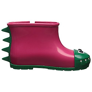 Mini Melissa Kids' Mini Sugar Fabula Rain Boot,Pink,5 Regular US Toddler