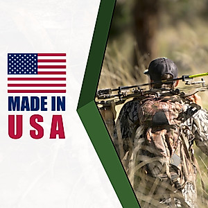 Crossbow Accessories Kit by X Factor | Made in USA | Multi Pack of Crossbow Limb Dampeners, String Silencers, and 4" Bow Stabilizers | Durable A-Tech Rubber