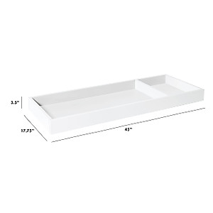 DaVinci Universal Wide Removable Changing Tray (M0619) in White