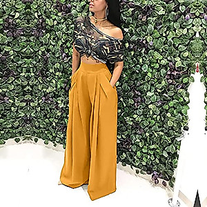 FlekmanArt Womens High Waisted Pants 2 Piece Rompers for Teens 20x Jeans Men Menswear Trousers Ladies White Trousers