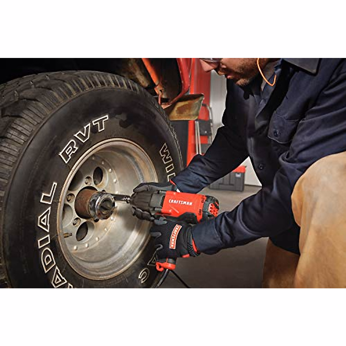 CRAFTSMAN Impact Wrench, 1/2 inch, 7.5 Amp, Corded (CMEF901)