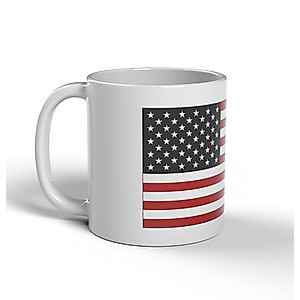 DCM Solutions United States Flag Coffee Mug