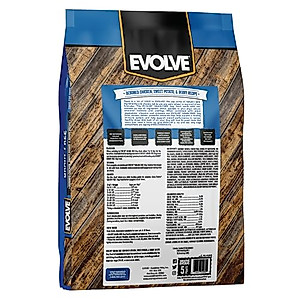 Evolve Grain Free Deboned Chicken, Sweet Potato & Berry Recipe Dry Dog Food, 14lb.
