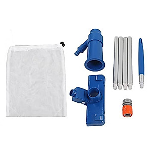 RvSky Garden kit Pool Spa Jet Vacuum Cleaner Portable Pool Vacuum Jet Cleaner with Brush Swimming Pool Cleaning Tool EU Standard