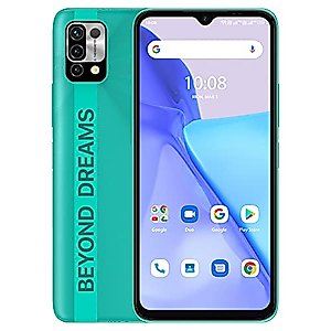 UMIDIGI Power 5 Unlocked Cell Phones, 6150mAh Battery+ 6.53" HD Display Smartphone with 16MP AI Triple Camera,128GB Dual SIM Android Phone