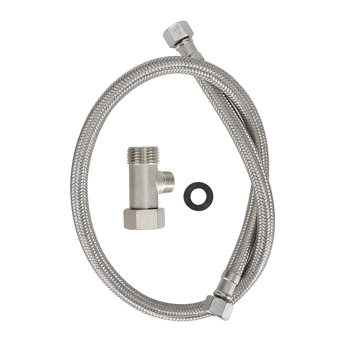 Nonelectric Mechanical Bidet Toilet Seat AdjustableWater Spray Attachment Rear Feminine , Self Nozzle