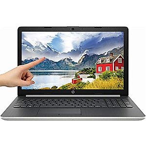 HP Touchscreen 15.6 inch HD Notebook , Intel Core i5-8250U Processor up to 3.40 GHz, 8GB DDR4, 2TB Hard Drive, Optical Drive, Webcam, Backlit Keyboard, Bluetooth, Windows 10 Home