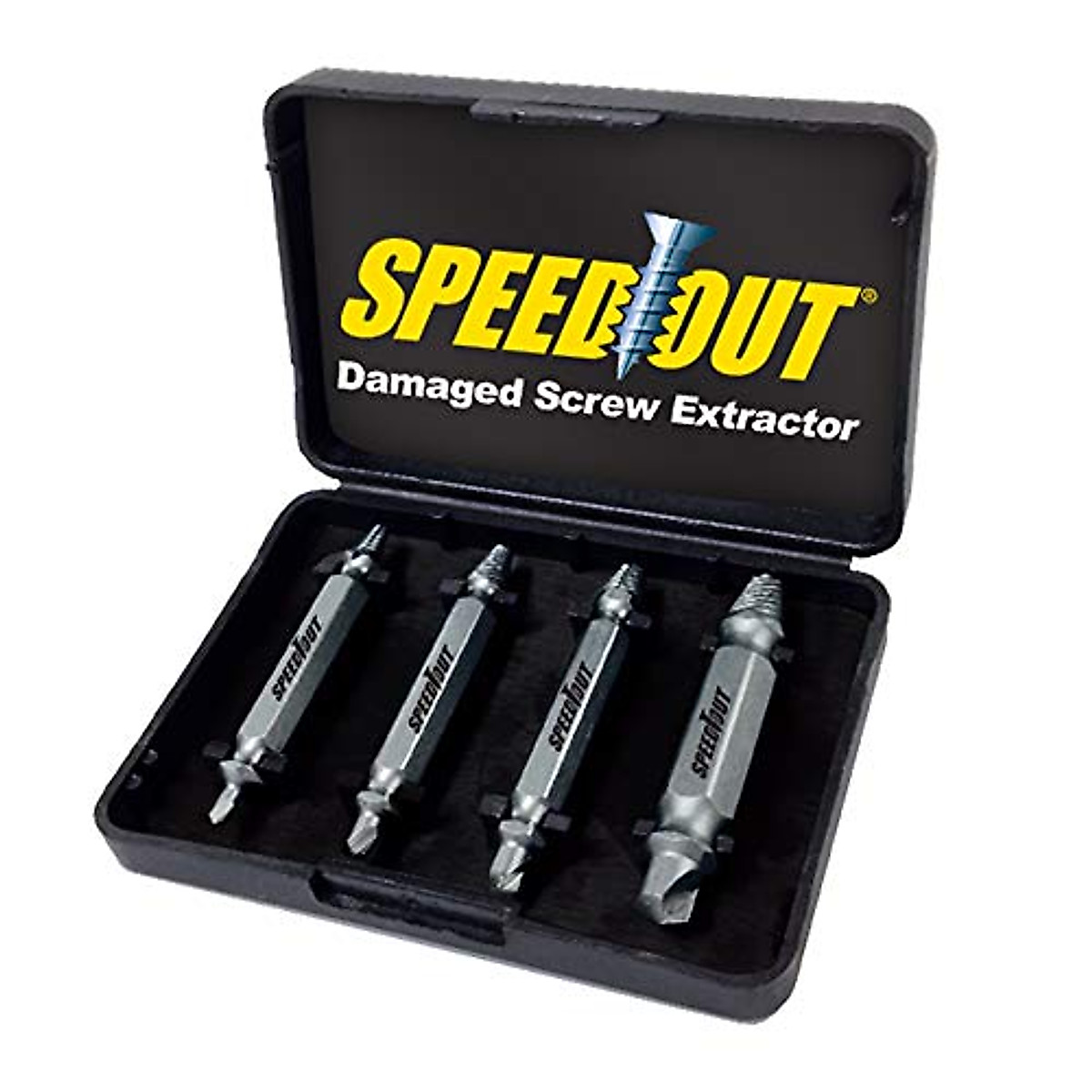 Ontel SpeedOut Damaged Screw Extractor & Bolt Extractor Set