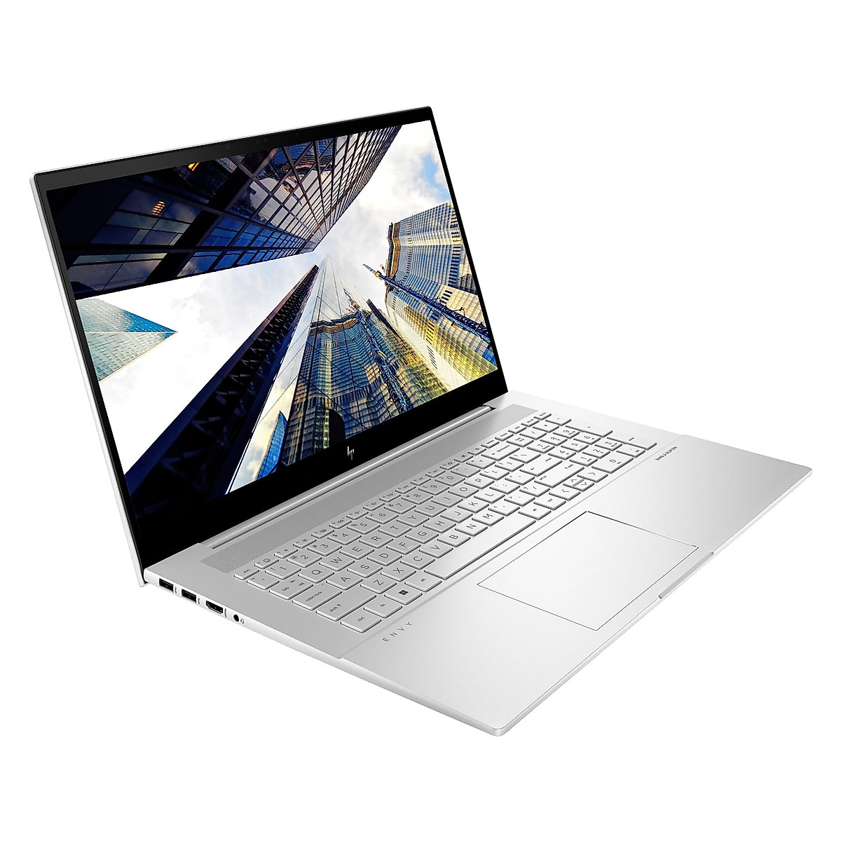 HP Envy Business Laptop, 17.3 Inch FHD Touchscreen, Intel Core i7-1260P, 32GB RAM, 1TB SSD, Windows 11 Pro, Backlit Keyboard, Thunderbolt 4, HDMI, Numeric Keypad Long Battery Life, Earbuds