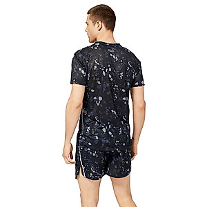 New Balance Men's Impact Run Short Sleeve, Vibrant Heather, Medium