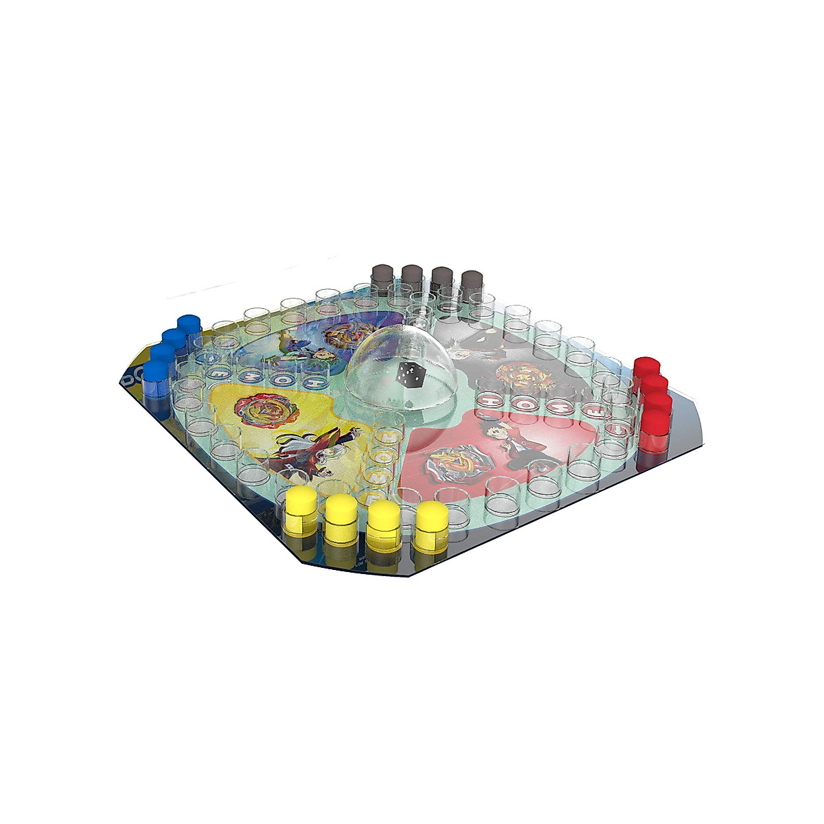 Beyblade Burst Pop 'N' Race - Race to The Finish with Classic Gameplay and Self-Contained Die Popper by Pressman