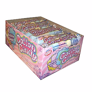 Dubble Bubble Cotton Candy Bubble Gum 5 Pieces Per Sleeve (Pack of 36)