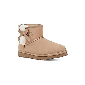 Koolaburra by UGG Women's Victoria Mini Ankle Boot, Sand, 7