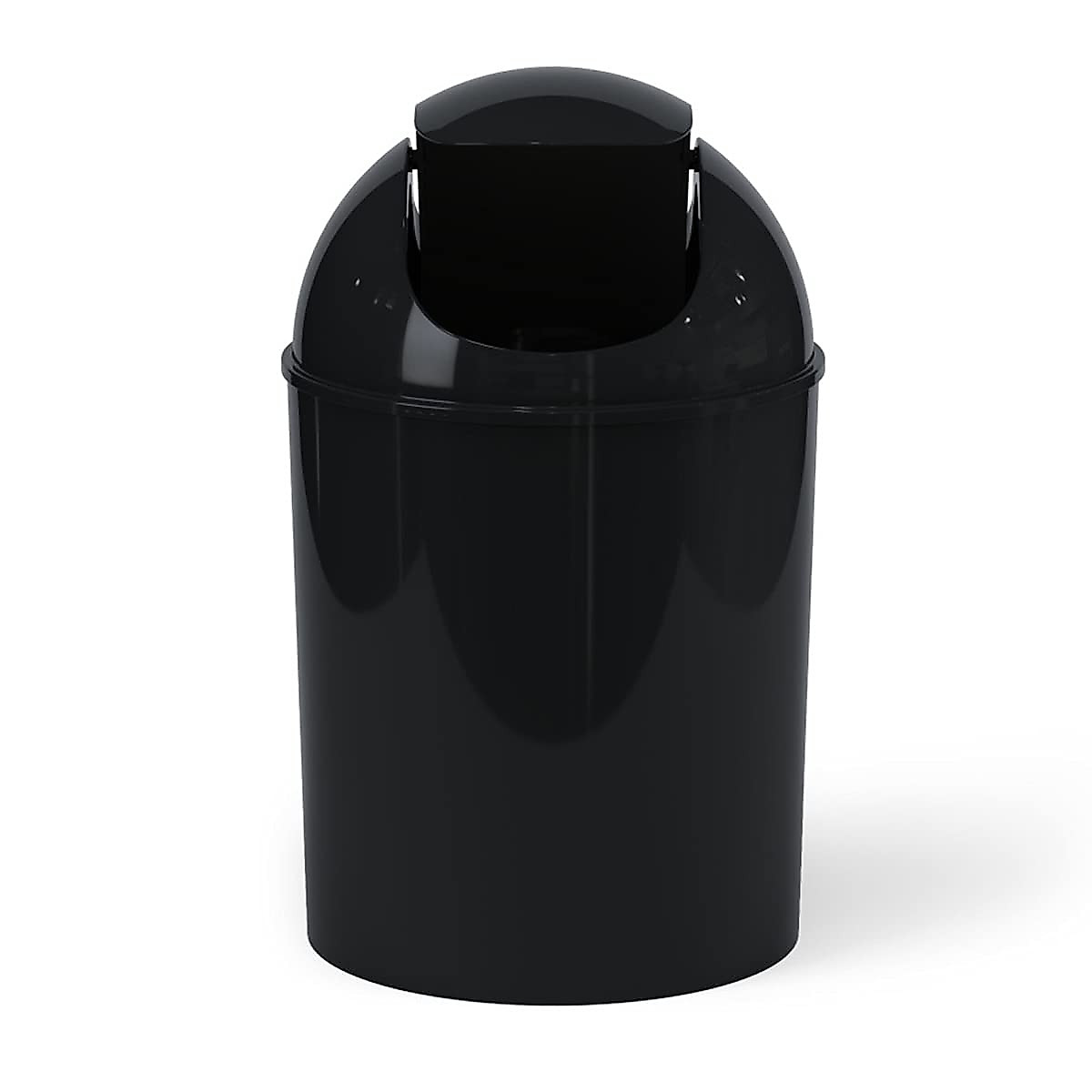 Umbra Mini Waste Can 1-1/2 Gallon with Swing Lid, Matte