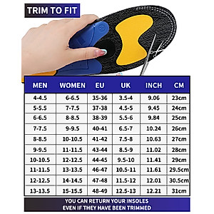 TOPSOLE {220+lbs}Standing All Day Heavy Duty Support Pain Relief Orthotics, Plantar Fasciitis High Arch Support Insoles for Men Women Metatarsalgia,Flat Feet,Feet Pain