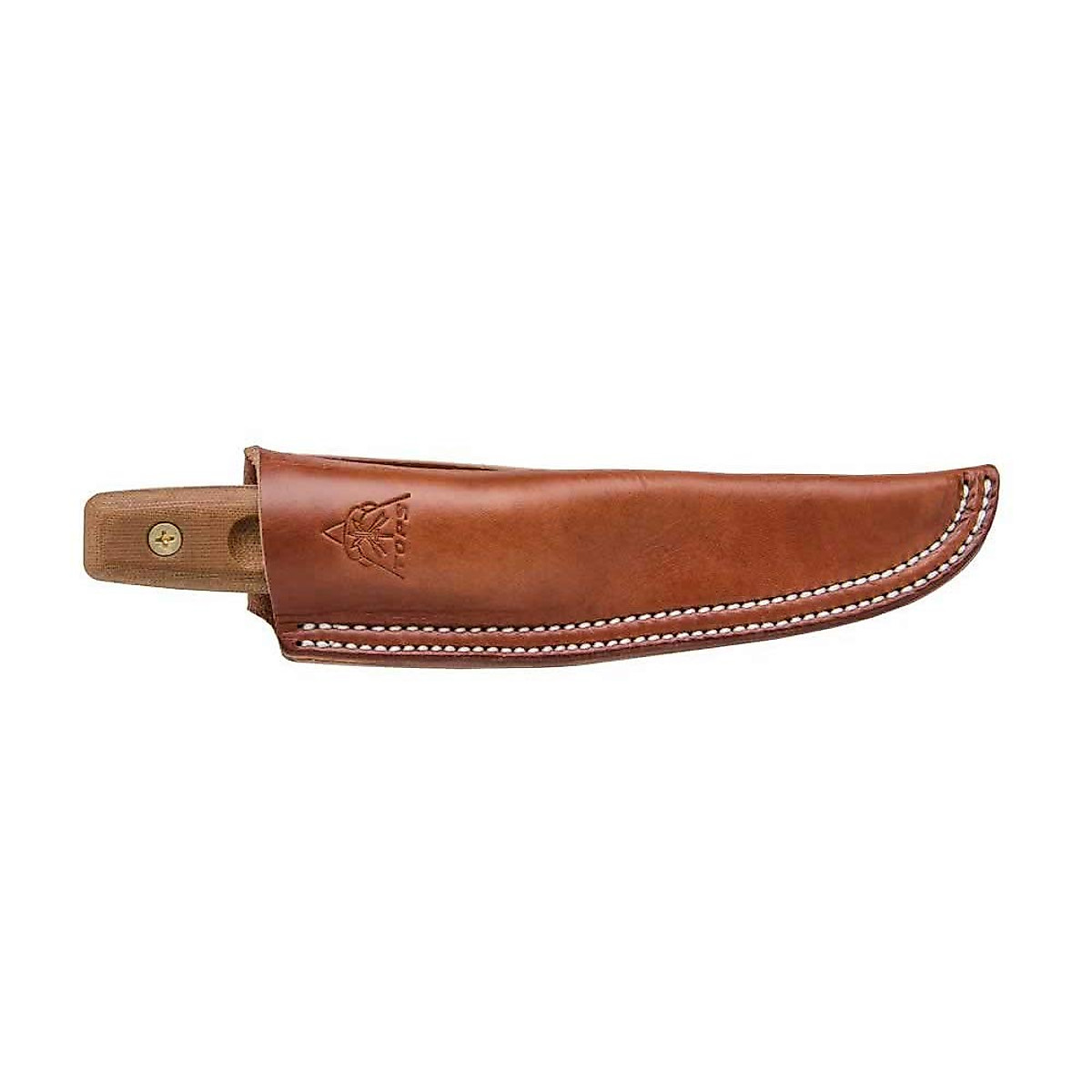 TOPS Knives Tanimboca Puukko 3.63in Drop Point Fixed Blade Knife - TPUK-01