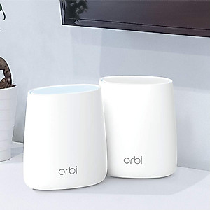NETGEAR Orbi Whole Home Mesh-Ready WiFi Router - for speeds up to 2.2 Gbps Over 2,000 sq. feet, AC2200 (RBR20) (Renewed)