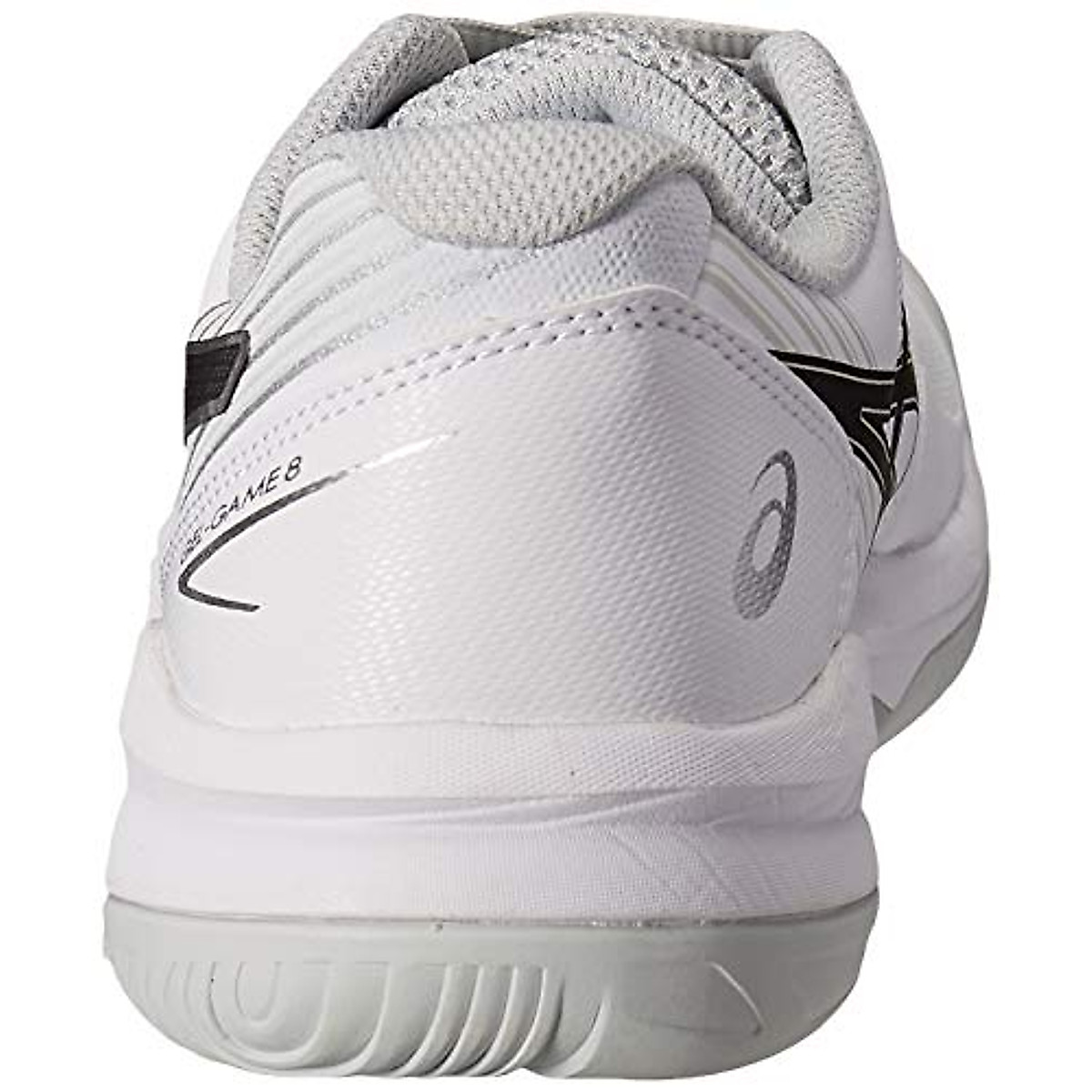 ASICS Women's Gel-Game 8 Tennis Shoes, 8.5, White/Black