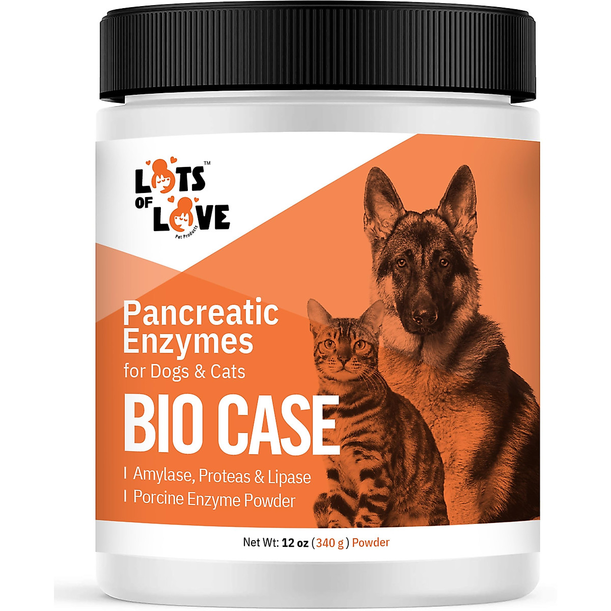 Bio Case - Pancreatic Enzymes for Dog & Cat - 12 Oz Powder (Formerly Thomas Labs BioCase)