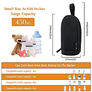 JOFOL BABE-Bottle Bag Breastmilk Cooler Bag Travel,Baby Bottle Cooler Bag Bottle Bag,Breastmilk Cooler Bag Insulated Bottle Bag,Insulated Baby Bottle Bag for Daycare