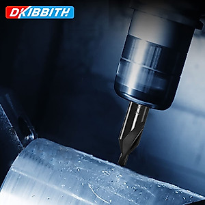 7 Packs Center Drill Bits Set, Black Oxide Coating M2 High Speed Steel Center Drill Bits Kit 60 Degree Angle Countersink Bit Tool for Lathe Metalworking Size 1.0 1.5 2.0 2.5 3.0 4.0 5.0 with Case