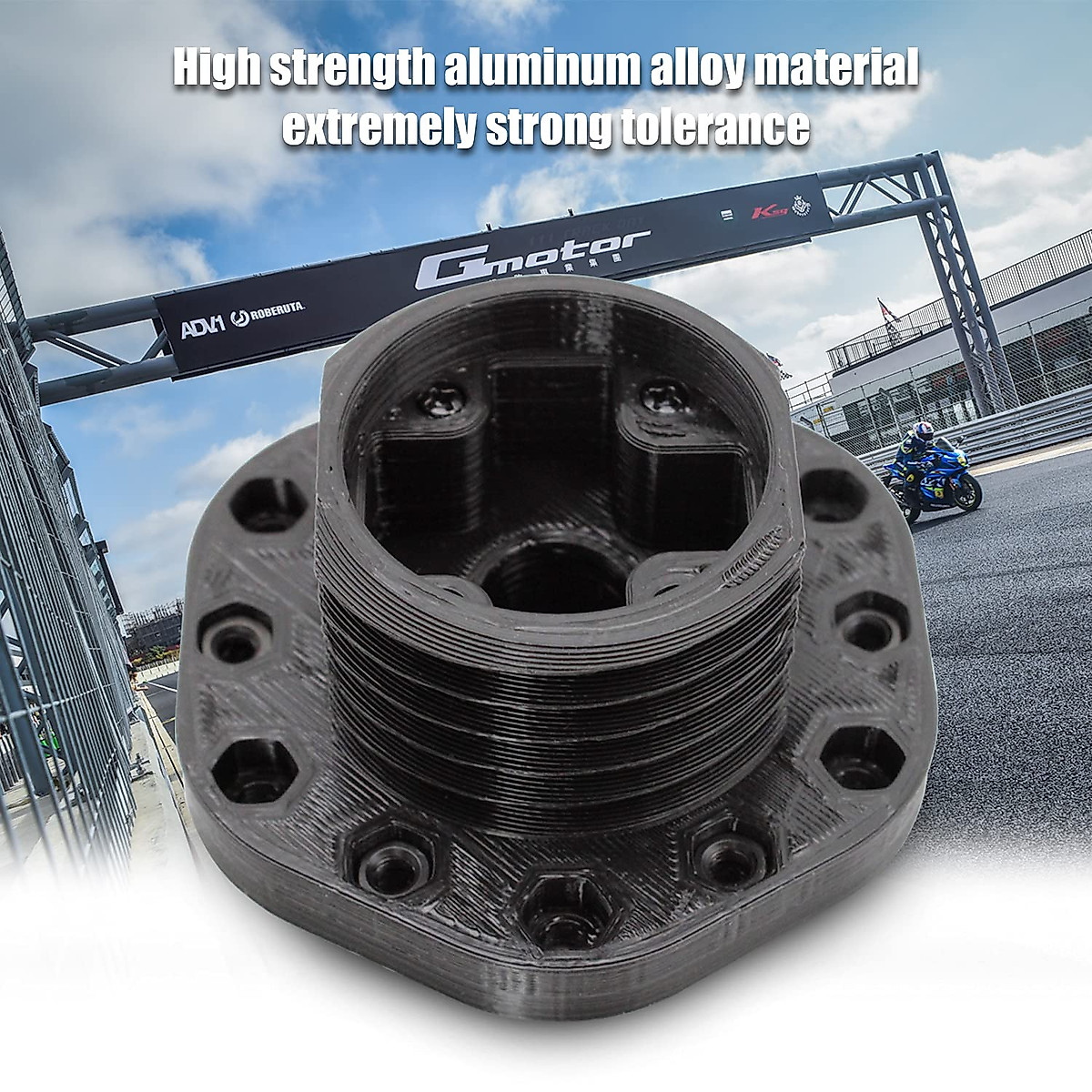 KAKSEY NRG Racing Car Gaming Steering Wheel Adapter for Thrustmaster T500 / T300 / TS - PC/TX/TS-XW/T-GT Servo Bases …