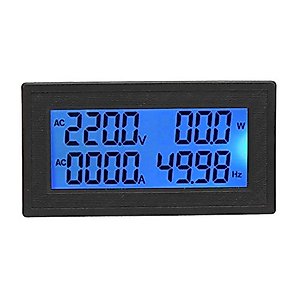 Ampere Meter, YB5140DM 0~20A 60~500V Voltmeter Multi Function AC Digital Ammeter Current Meter