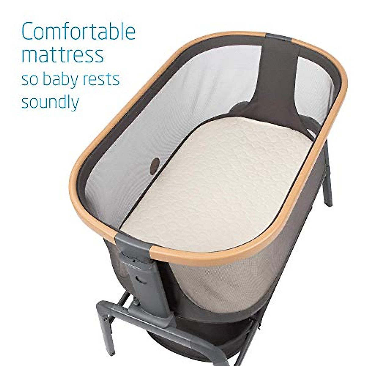 Maxi-Cosi Iora Bedside Bassinet, Essential Graphite