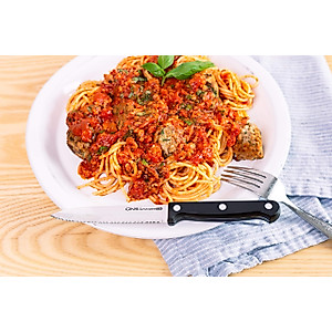 GINSU Kiso 4.5" Utility Knife, Black - Dishwasher Safe and Always Sharp