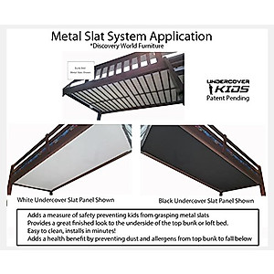 Undercover Kids White Safety Slat Cover (Twin)