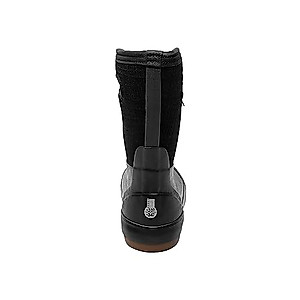 BOGS Classic II Snow Boot, Black, 2 US Unisex Big Kid