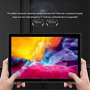 10.1 Inch Tablet 8-core IPS HD Screen, WiFi Bluetooth Android Voice Call Game Tablet Support SIM Communication Function