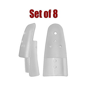 Rehabilitation Advantage Stax Finger Splints, Variety Set of 8