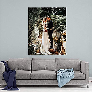 Personalized Custom Canvas Prints (Framed Canvas, 8x8) - Turn Photos into Stunning Framed Wall Art - Perfect for Home Decor, Gifts & Keepsakes - Variety of Sizes, Fast Delivery