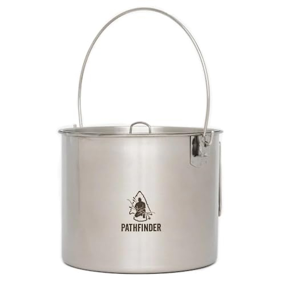 The Pathfinder School Stainless Steel Bush Pot and Lid Set (120 ounce)
