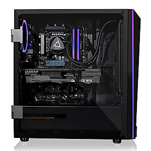 CLX Set Gaming Desktop - Liquid Cooled Intel Core i9 10850K 3.6GHz 10-Core Processor, 32GB DDR4 Memory, GeForce RTX 3070 Ti 8GB GDDR6X Graphics, 500GB SSD, 4TB HDD, WiFi, Windows 11 Home 64-bit, Black
