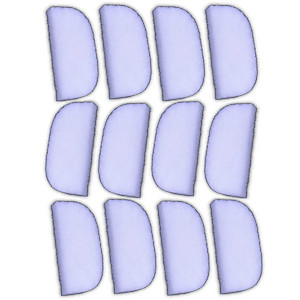 Zanyzap 12 Water Filter Polishing Pads for Fluval 104 105 106 204 205 206