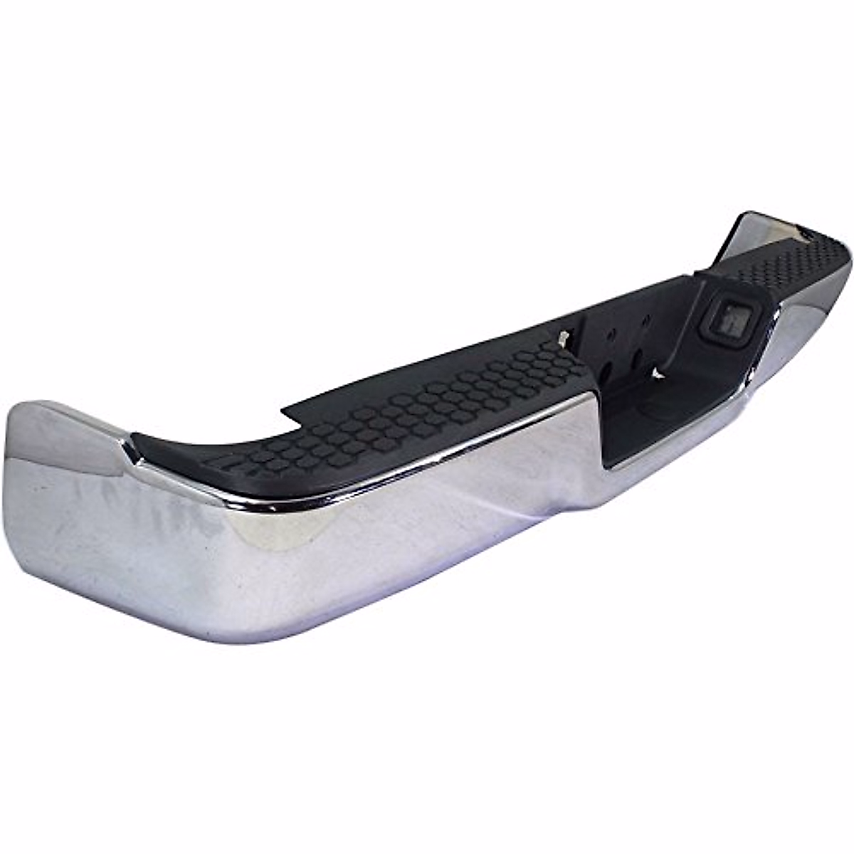 ACANII - For 2009-2018 Dodge Ram 1500 10-12 Ram 2500 3500 Truck Pickup Complete Chrome Steel Rear Step Bumper Assembly