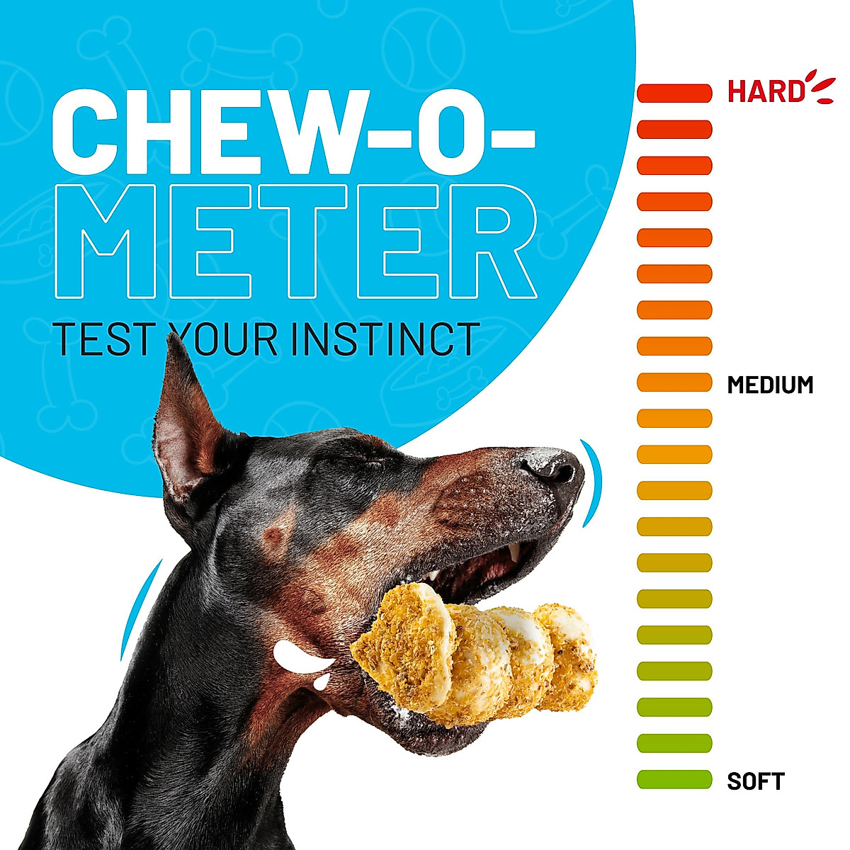 Sitka Farms Bully Dusted Beef Cheek Rolls 5-6" - 4 Count - Extra Thick Dog Chew Bones No Rawhide - Long Lasting Dog Toy - Healthy Teeth and Gums for Small Medium and Large Dogs