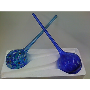 Aqua Globes AG011706 Glass Plant Watering Bulbs, 2-Pack