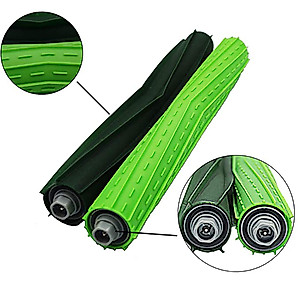 DLD Replacement Parts Compatible with for iRobot Roomba s9 (9150) s9+ s9 Plus (9550) S Series Wi-Fi Robot Vacuum Cleaner (1 Set of Multi-Surface Rubber Brushes +4 Filters + 4 Side Brushes)
