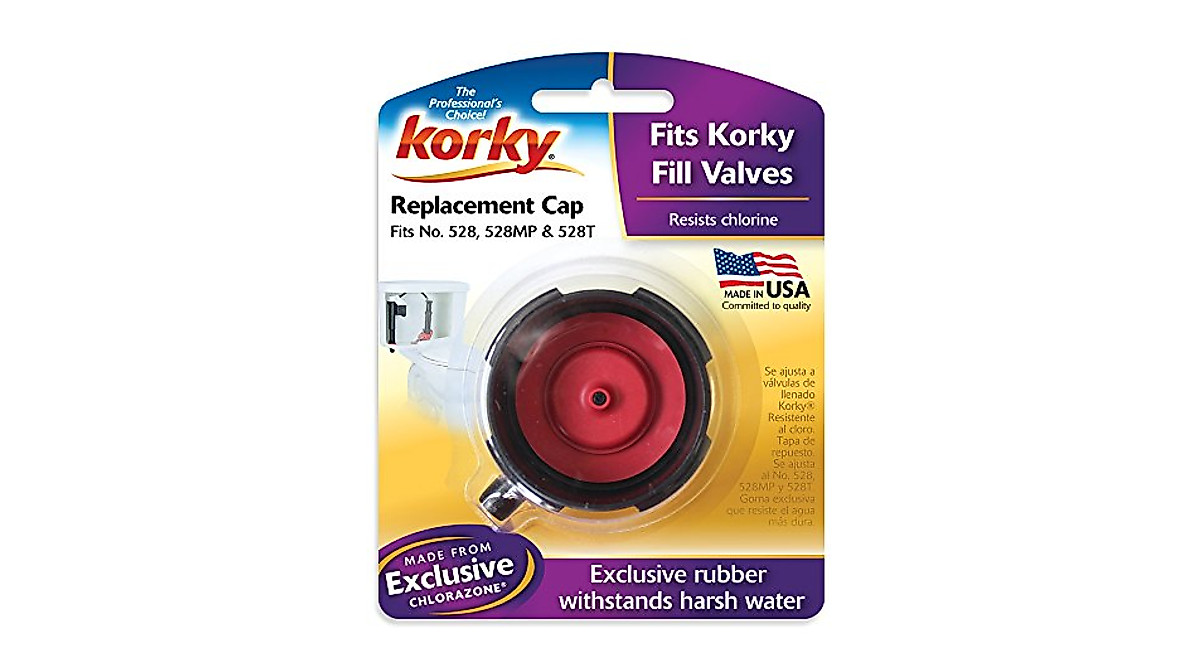 Korky QuietFill Fill Valve Cap - Reliable Replacement Part