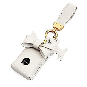 TAIKOO Smart Key Fob Cover Case for Volvo XC90 XC60 XC40 S60 S90 V60 T5 T6 T8 Car Key Case Cover Accessories (Intelligent keys [White])