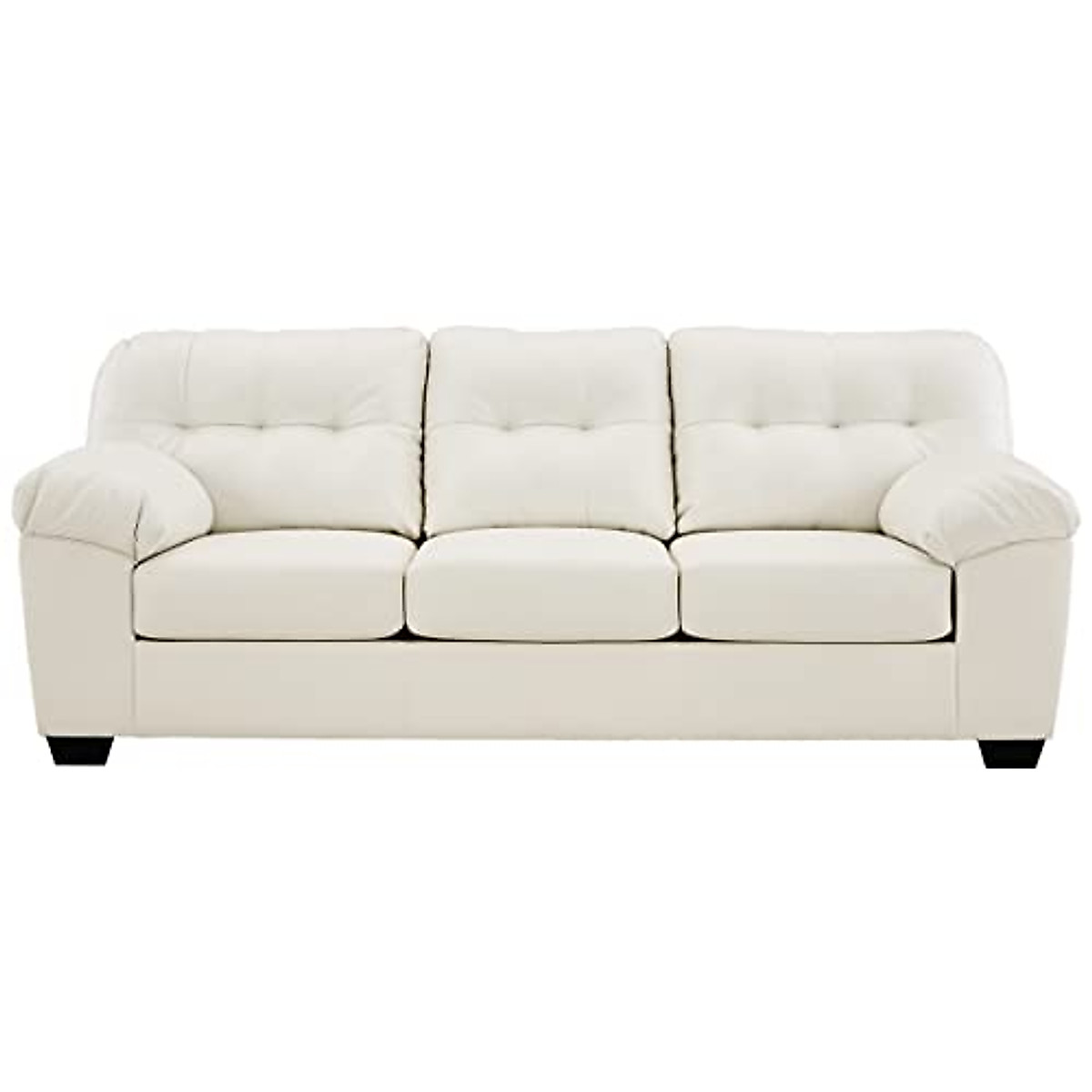 Signature Design by Ashley Donlen Sofa, 95"W x 40"D x 39"H, White