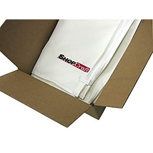 SHOPCraft Heavy Duty Bakery Single Rack Covers, Commercial Standard Rack Cover with Zipper or Velro Closure (Zipper)