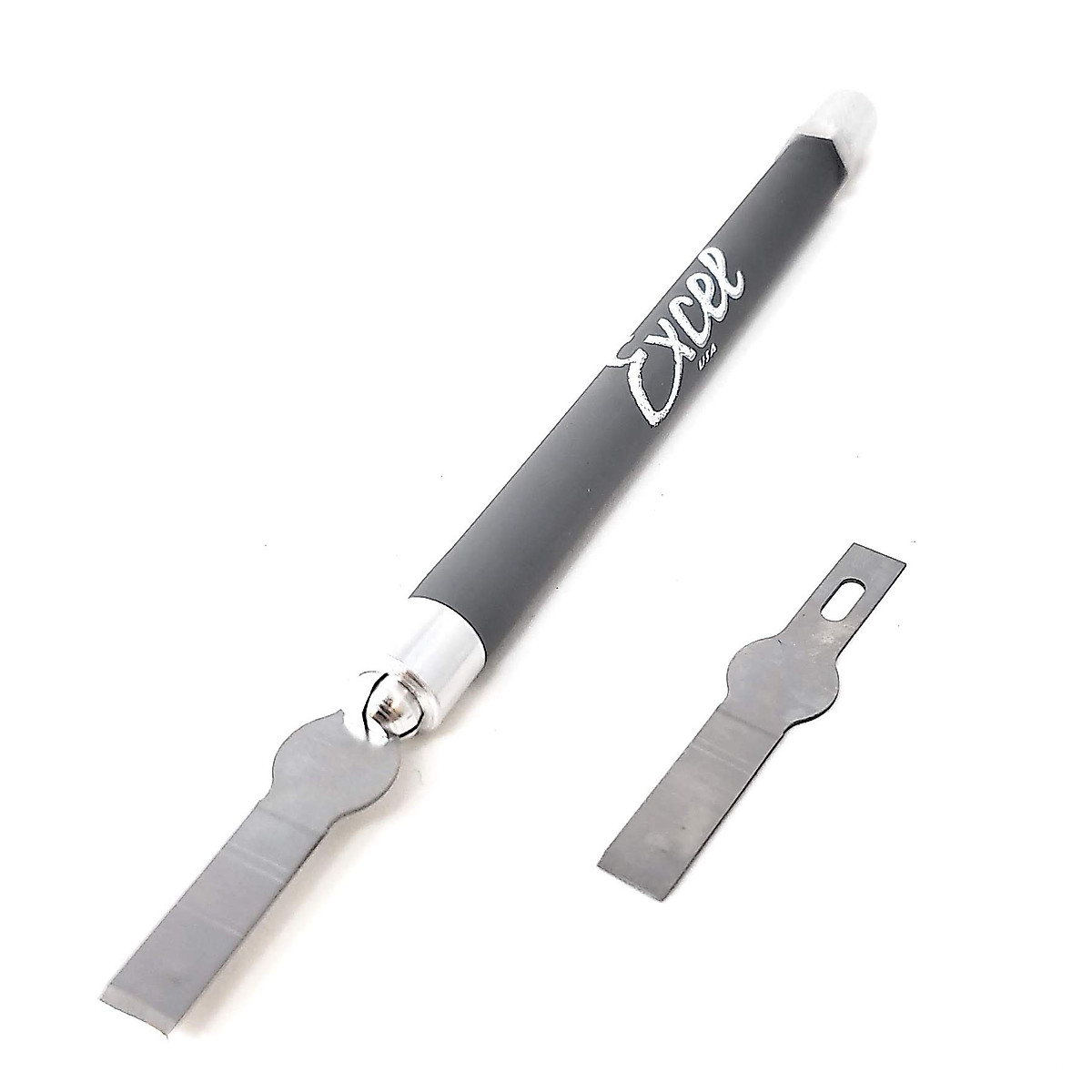 Excel Blades Chisel Replacement Blades, Set of 50 Carbon Steel Blades for Precision Cutting & Trimming, Multi-Purpose Professional, Hobby, and Crafting Tools